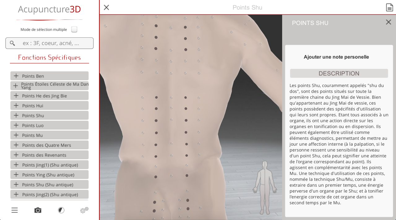 Acupuncture 3D features - The most complete 3D software to learn ...