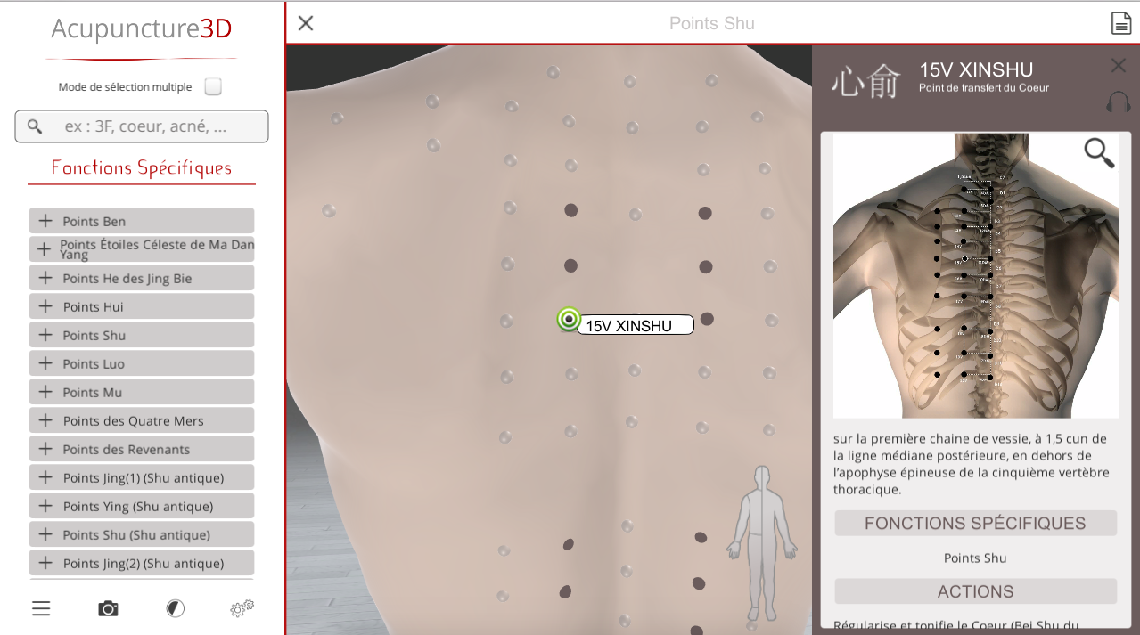 Acupuncture 3D features - The most complete 3D software to learn ...