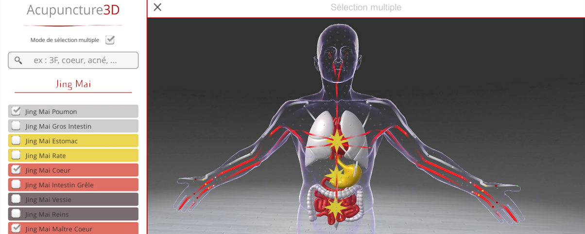 Acupuncture 3D features - The most complete 3D software to learn ...