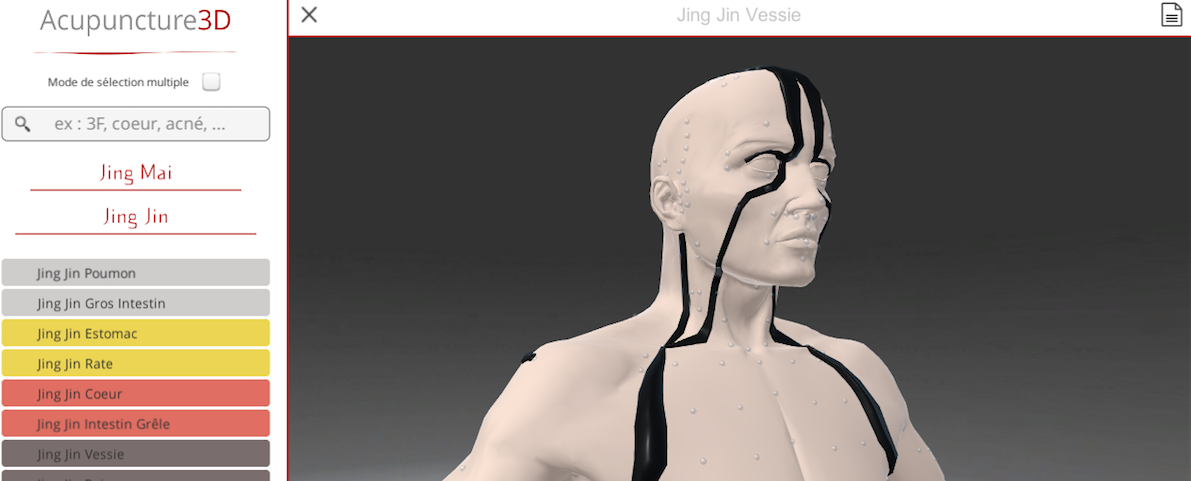 Acupuncture 3D features - The most complete 3D software to learn ...