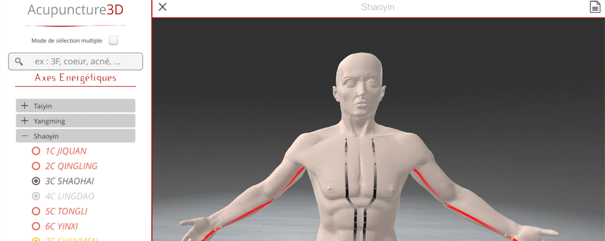 Acupuncture 3D features - The most complete 3D software to learn ...